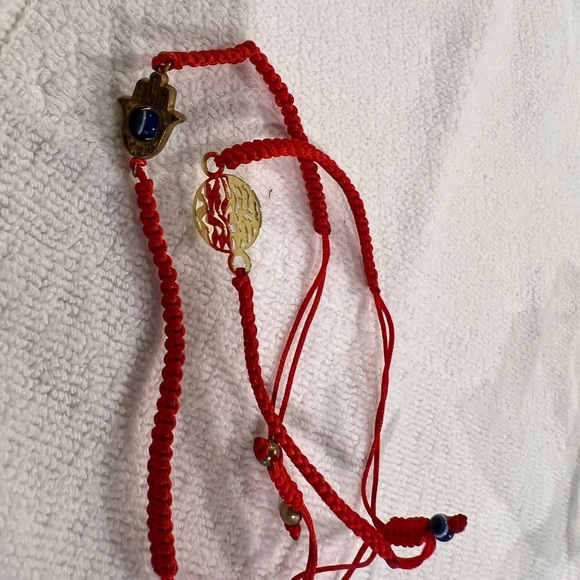 Jewelry | Red String Evil Eye And Shema Bracelets | Poshmark